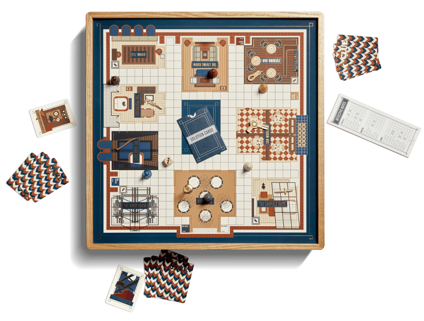 Clue House Layout